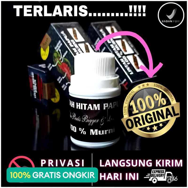 Jual TERLARIS!! LINTAH HITAM ASLI PAPUA OLES KUAT DAN TAHAN LAMA PRIA PEMBESAR MISTER P ASLI ...