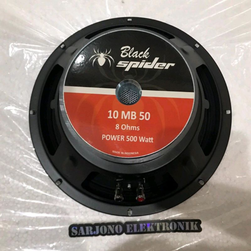 Jual speaker 10 inch black spider 10 MB 50 Speakers | Shopee Indonesia