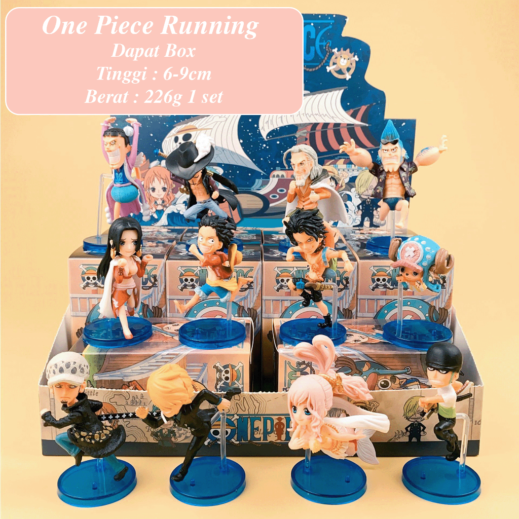Jual Pajangan One Piece Figure Luffy Koleksi One Piece Bahan PVC ...