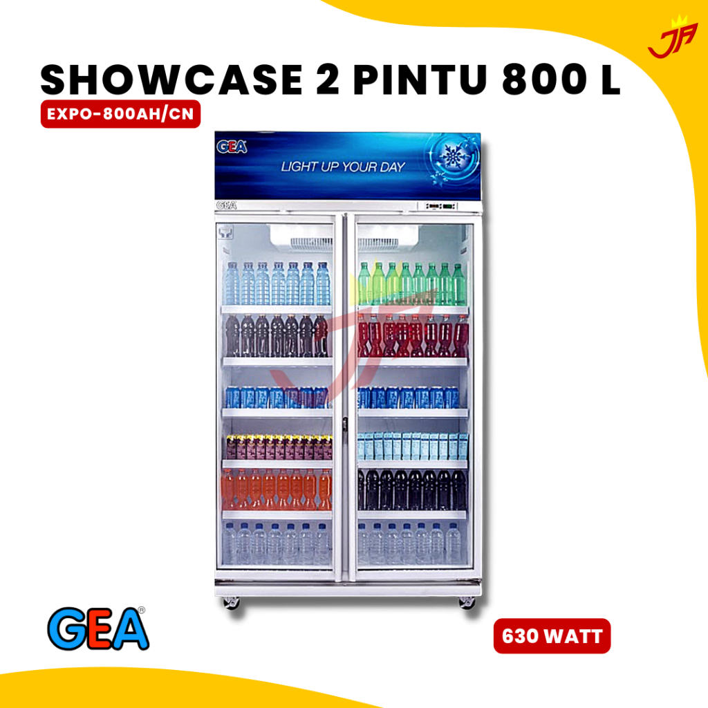 Jual GEA Showcase Expo-800AH / Showcase 2 Pintu 800Liter / Showcase ...