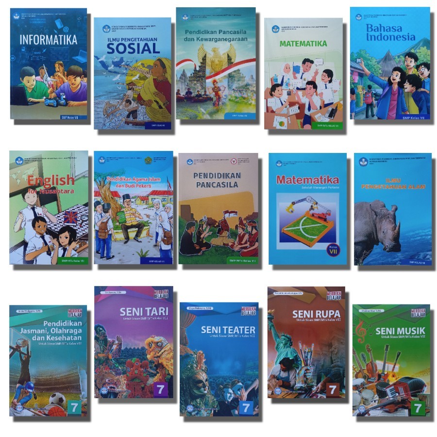 Jual Buku Paket Kurikulum Merdeka SMP Kelas 7 Kurikulum Penggerak Revisi Terbaru Matematika ...