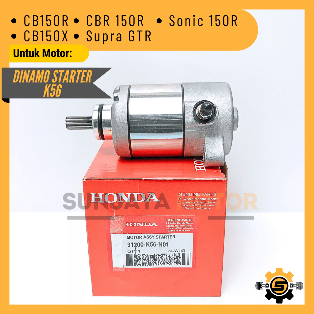 Jual Motor Stater Kualitas Original Honda K56 Dinamo Starter CB150R ...