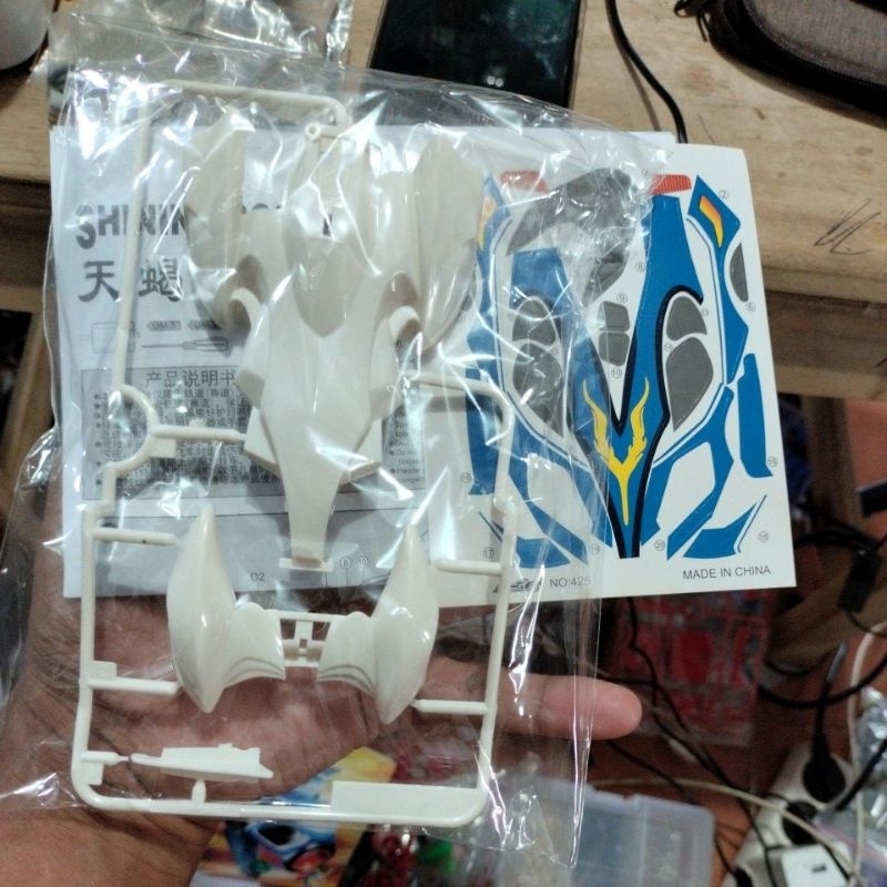 Jual Rep Tamiya Body Shining Scorpion + Decal + manual box | Shopee ...