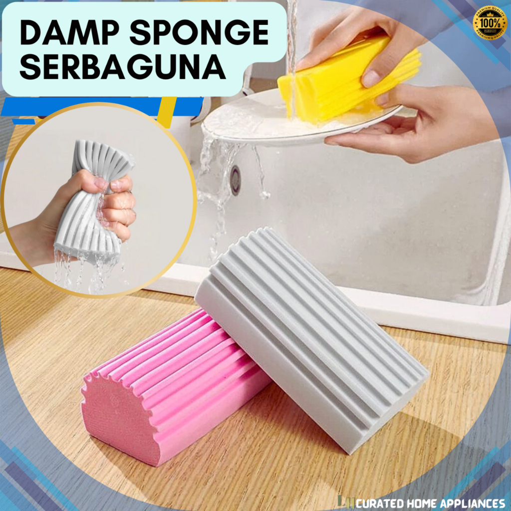 Jual Damp Sponge Serbaguna | Spons Busa Alat Pembersih Pencuci Rumah ...