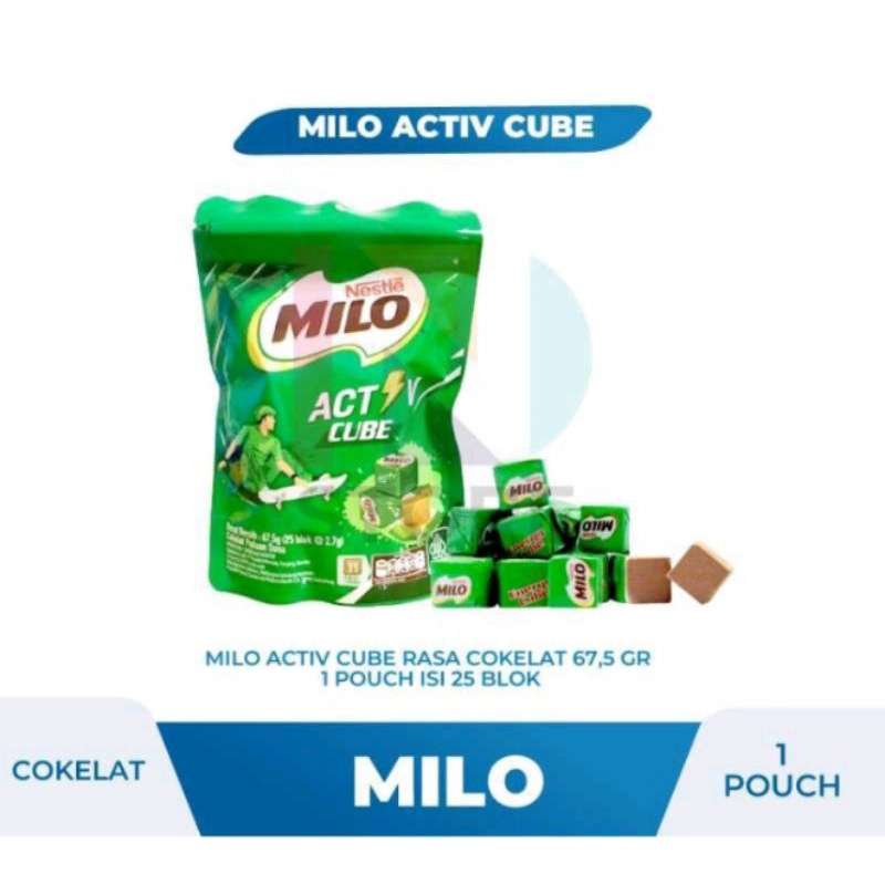 Jual Milo Active Cube isi 25 pcs | Shopee Indonesia
