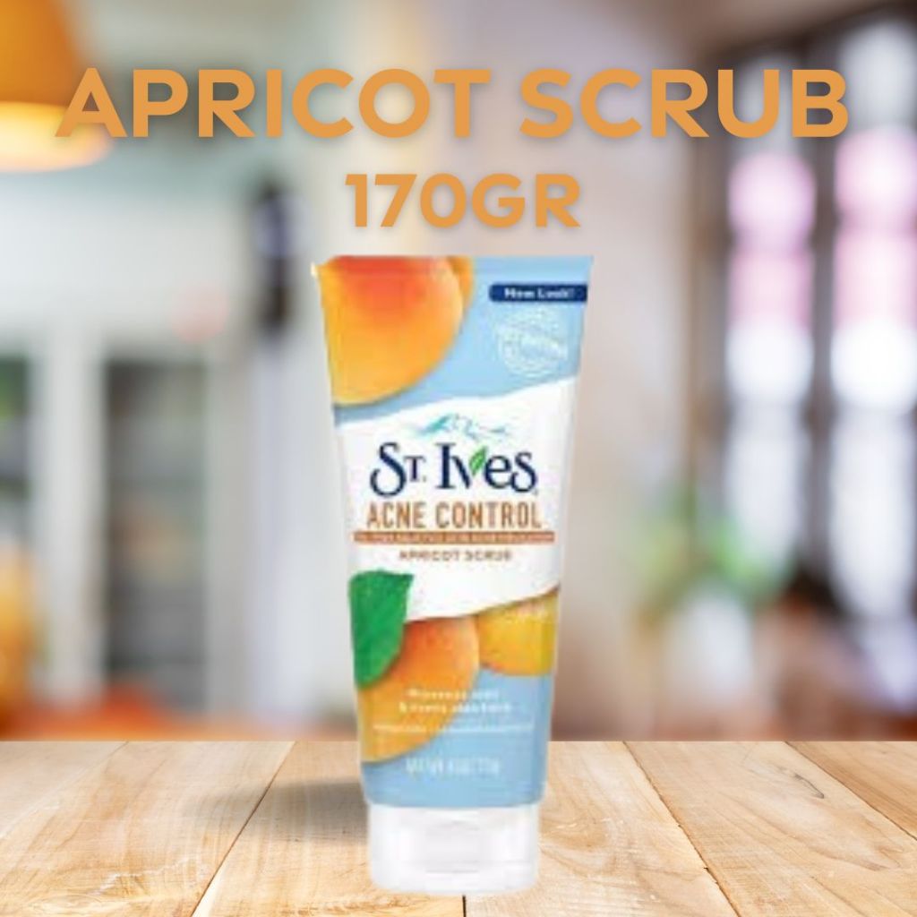 Jual ST. Ives Acne Control Apricot Scrub 170gr | Shopee Indonesia