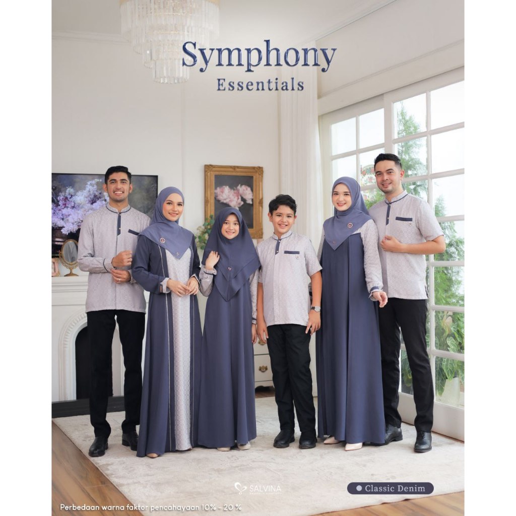 Jual Sarimbit Symphony ESSENTIALS BY Salvina Hijab - (CLASSIC DENIM ...