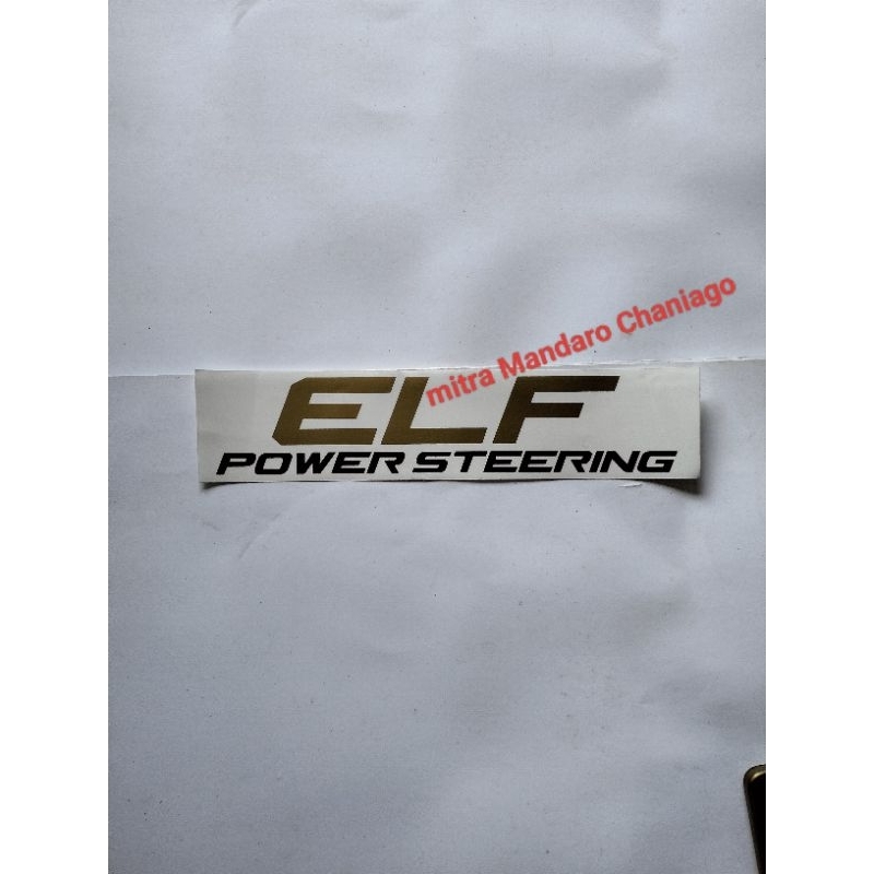 Jual stiker mobil Isuzu Elf power steering | Shopee Indonesia