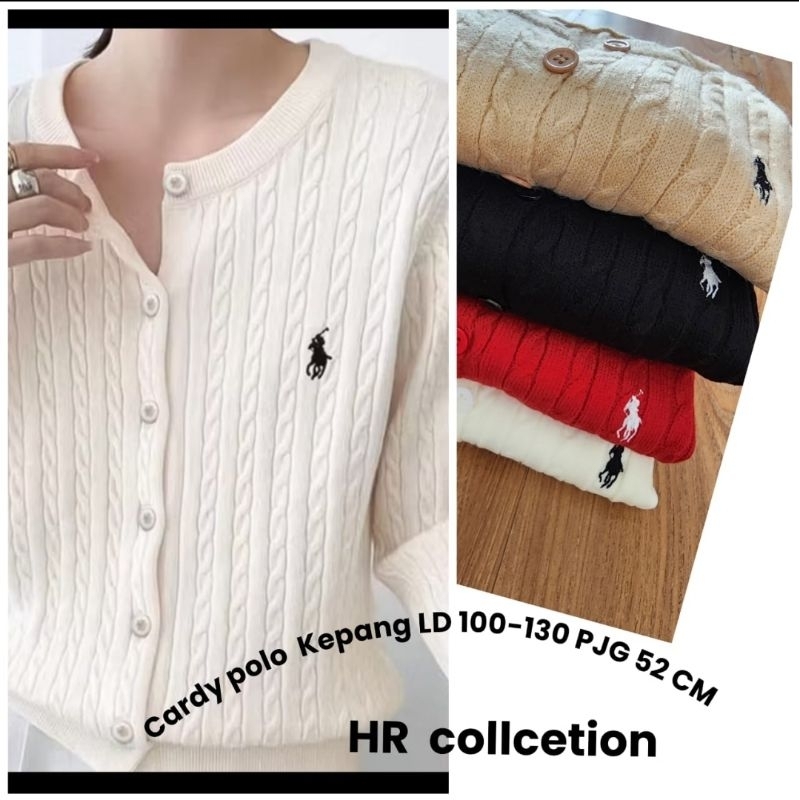 Jual Atasan Rajut Polo/Atasan wanita/Rajut Polo/Rajut kancing polo | Shopee Indonesia