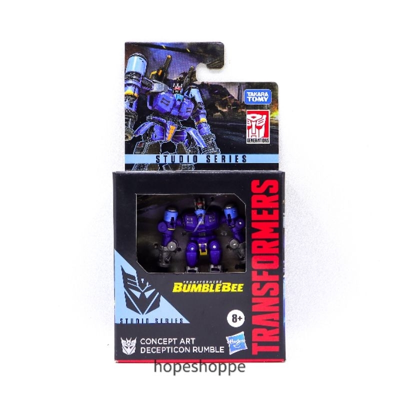 Jual Transformers Studio Series Core Class Deception Rumble Concept Art ...