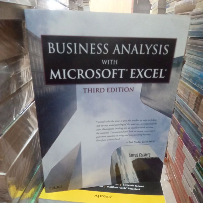 Jual BUKU BUSINESS ANALYSIS WITH MICROSOFT EXCEL | Shopee Indonesia