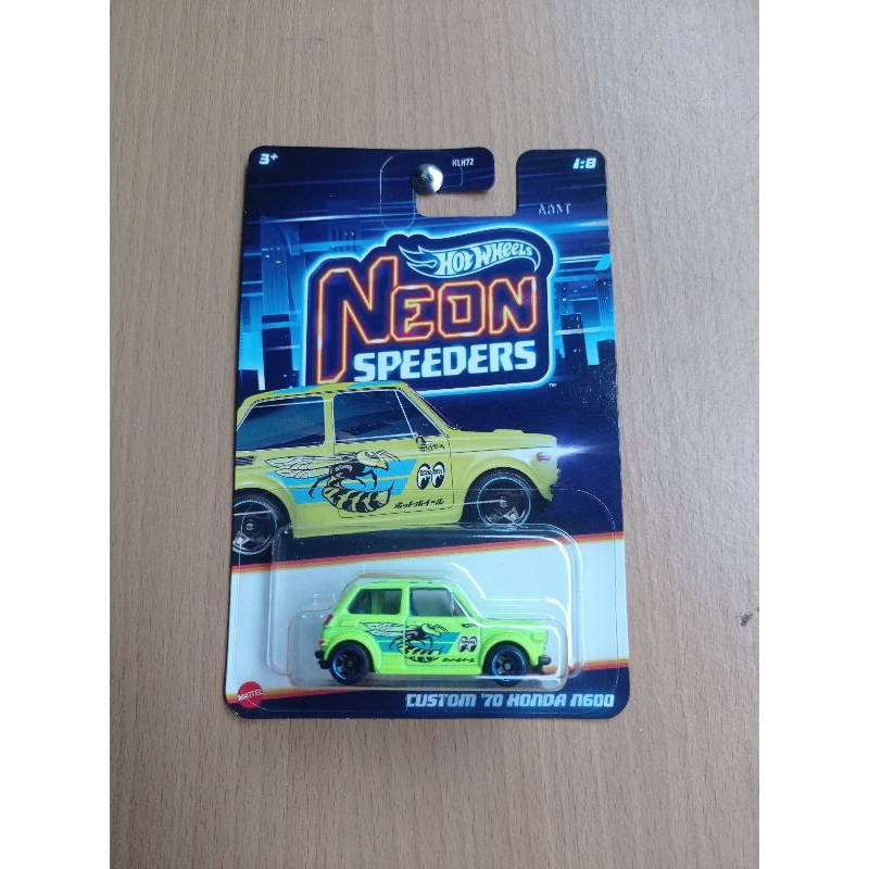 Jual Hotwheels Neon Speeders 2025 Custom '70 Honda N600 | Shopee Indonesia
