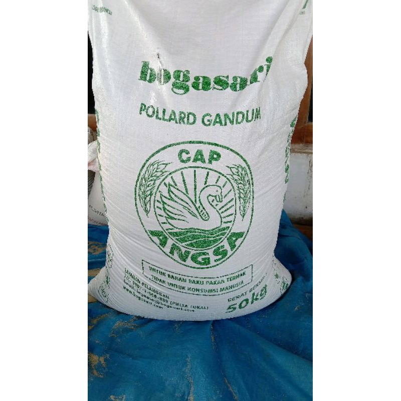 Jual Pollard cap angsa Bogasari pakan hewan ternak 1 kg | Shopee Indonesia