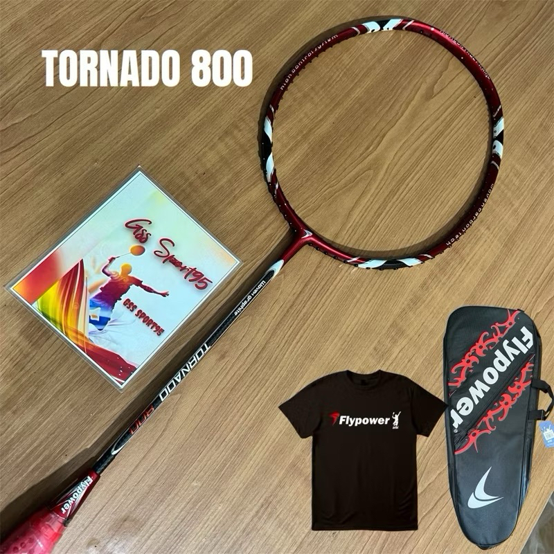 Jual RAKET BADMINTON FLY POWER TORNADO 800 ORIGINAL | Shopee Indonesia