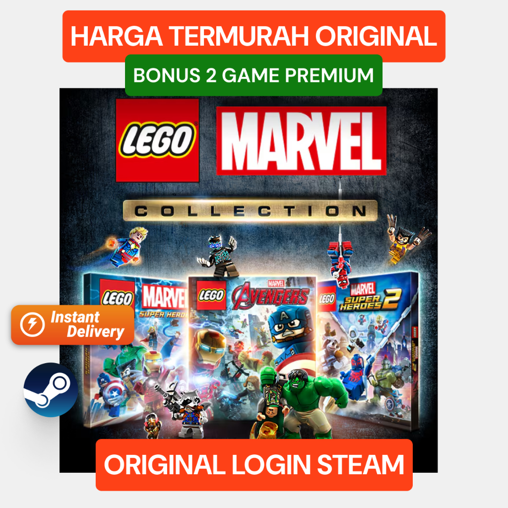 Jual LEGO Marvel Colleciton Lego Original Game Steam - Game Superhero ...