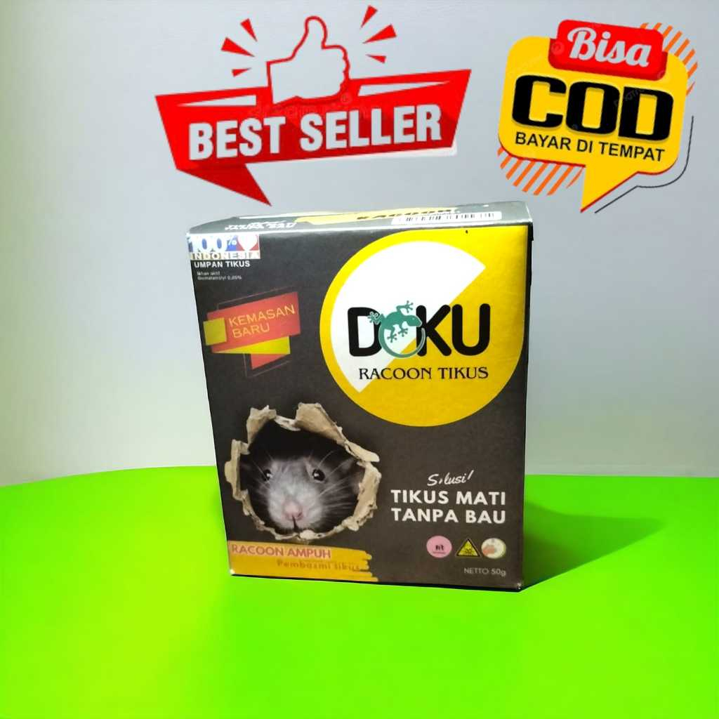 Jual DOKU PEMBASMI TIKUS RACUN TIKUS MATI KERING DI TEMPAT SEGALA JENIS ...