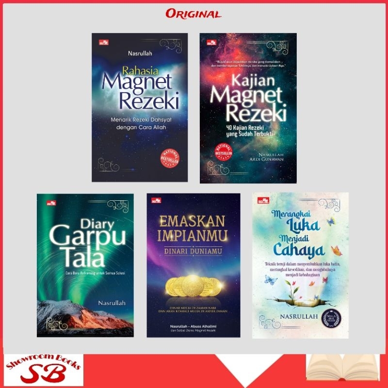 Jual Buku Rahasia Magnet Rezeki Kajian Diary Garpu Tala Emaskan Impianmu Merangkai Luka Menjadi ...
