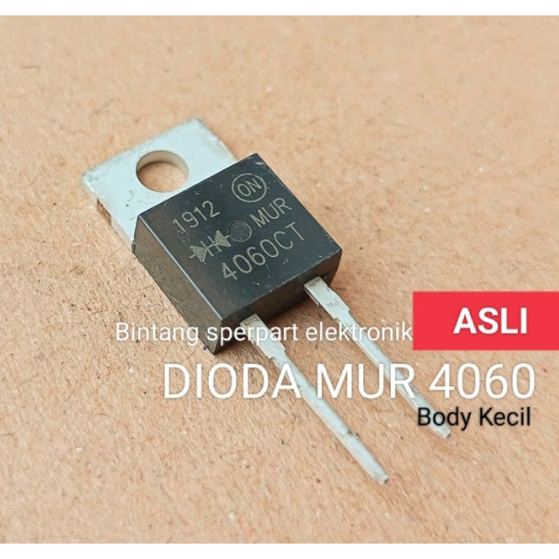 Jual MUR4060 ORIGINAL BODY KECIL DIODA MUR4060 ASLI DIODA MUR 4060 ...