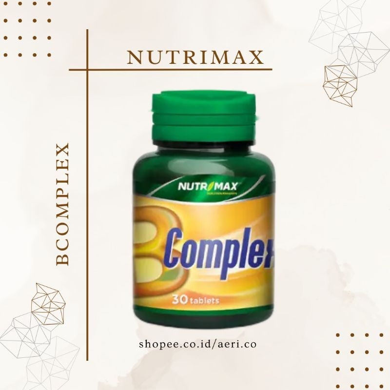 Jual Nutrimax B Complex 30 tablet | Shopee Indonesia