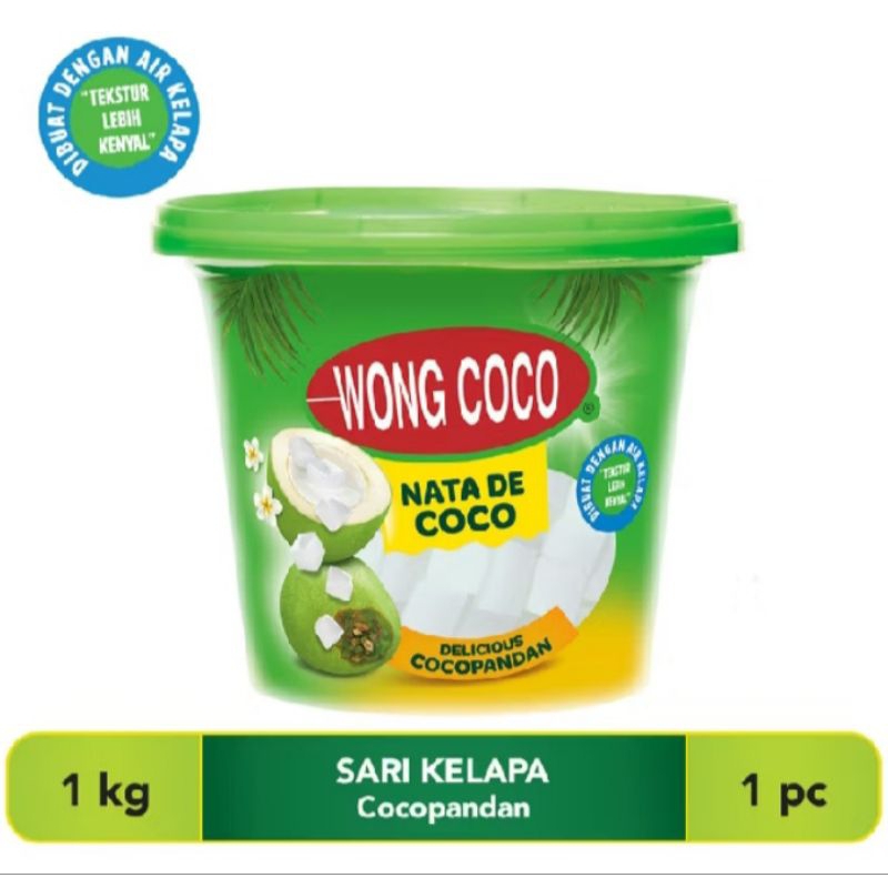 Jual Wong Coco Nata De Coco Delicious Cocopandan 1Kg | Shopee Indonesia