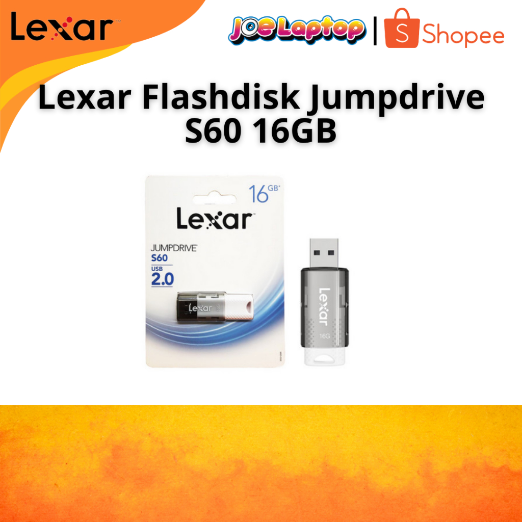 Jual Lexar Flashdisk Jumpdrive S60 16GB | Shopee Indonesia