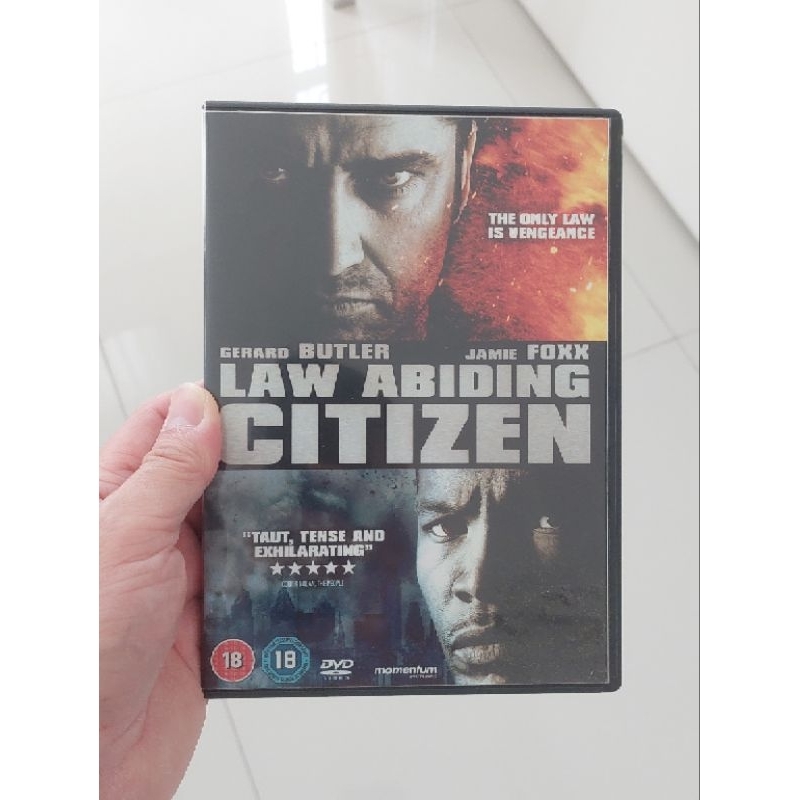 Jual dvd original preloved law abiding citizen jamie foxx gerard butler( baca deskripsi ...