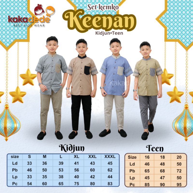 Jual Set kemko keenan by kakadede | Shopee Indonesia