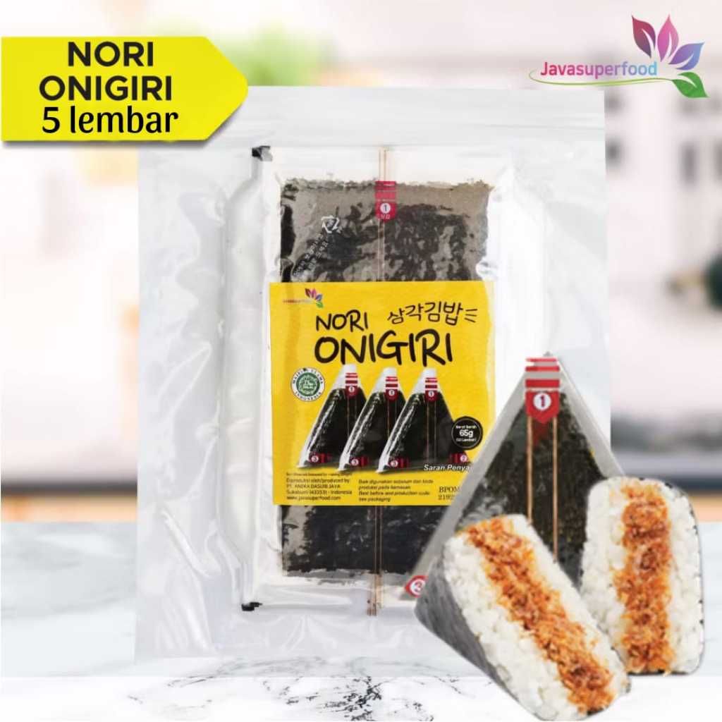 Jual NORI ONIGIRI / NORI WRAPPER / NORI TRIANGLE / NORI SUSHI 5'S - 10 ...