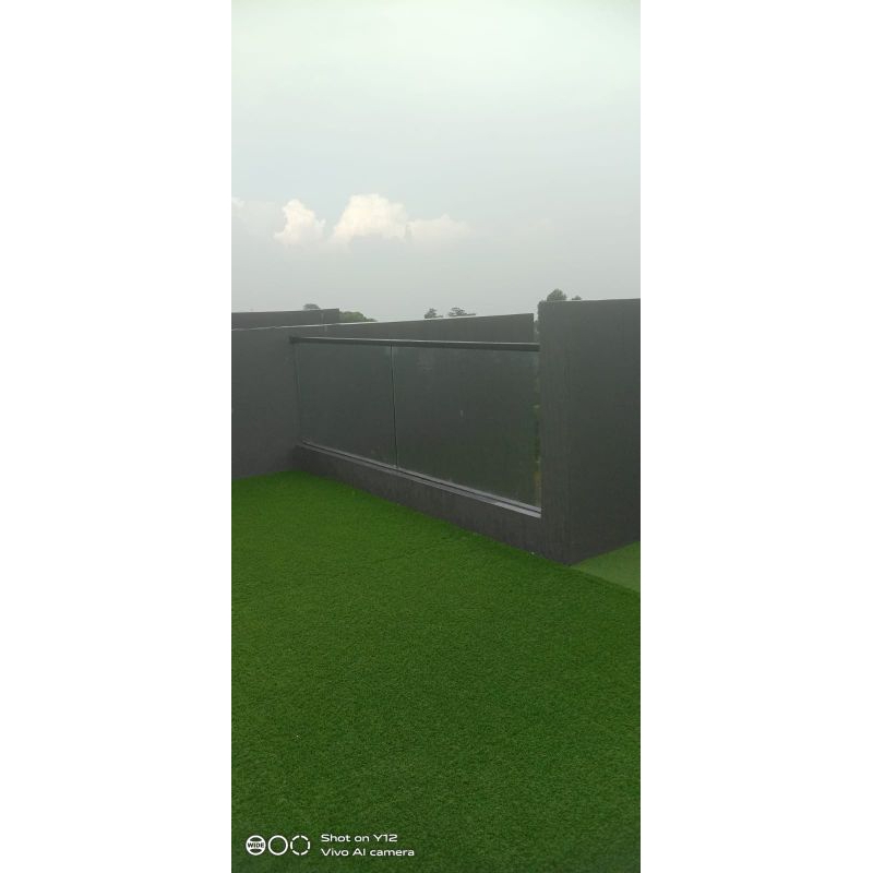 Jual Railing Balkon Tanam - Kaca Temperred | Shopee Indonesia