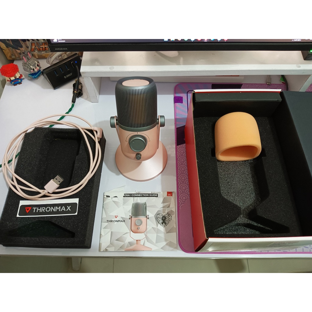 Jual Thronmax Rosa Mdrill Zero Plus M4 / M4R / M4 R USB Microphone ...