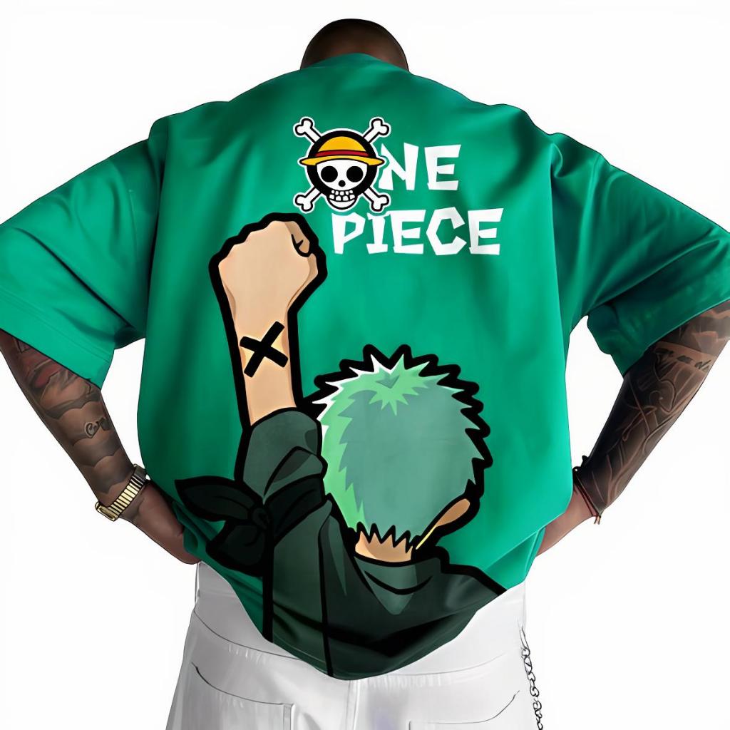 Jual Kaos One Piece Zoro X Sign Bahan Katun Combed 30s Premium Tebal ...