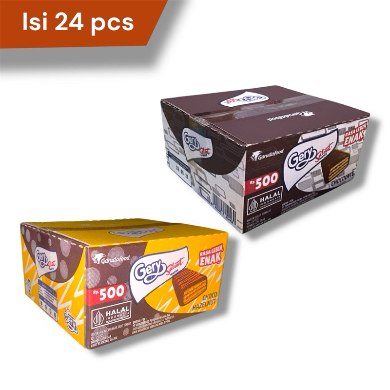 Jual GERY SALUUT WAFER LAPIS ISI 24 PCS | Shopee Indonesia
