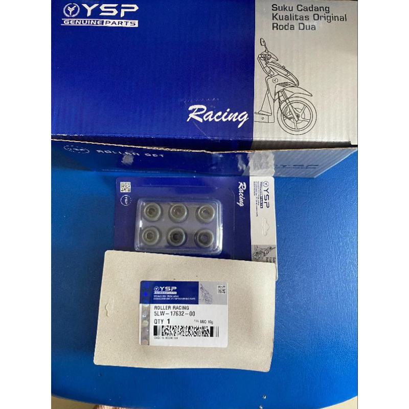 Jual GROSIR (YSP) (Harga per3set) ROLLER RACING MIO SPORTY 10 GRAM 5TL (FCC) | Shopee Indonesia
