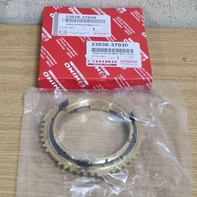 Jual RING SINKROMIS SINCROMIS HINO DUTRO HT130 GIGI 2 SET 33038-37030 ...