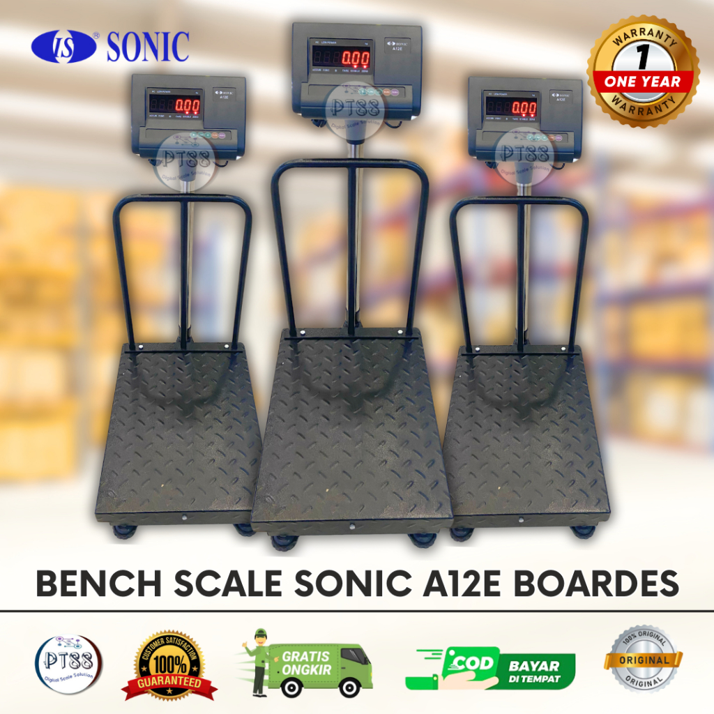 Jual timbangan duduk digital 300kg SONIC A12E / timbangan barang 300kg | Shopee Indonesia
