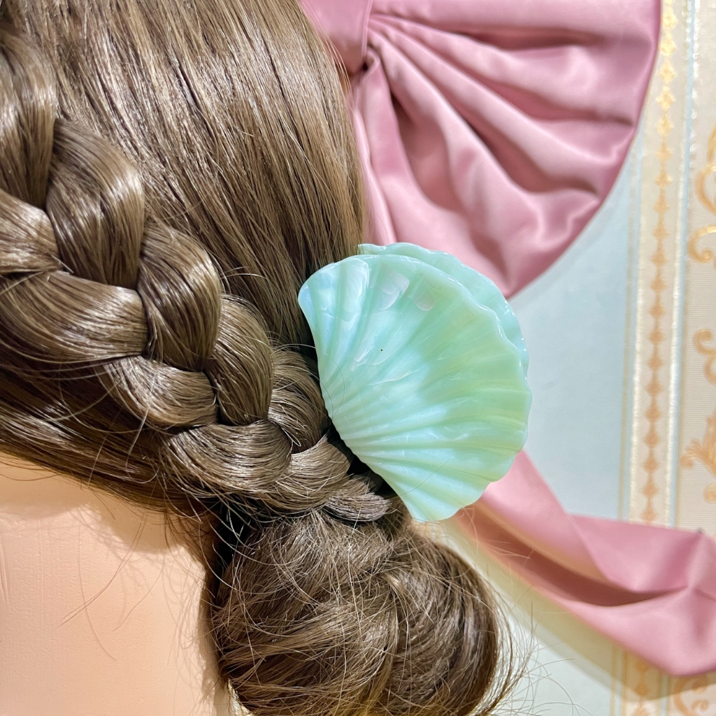 Jual Jepit Badai Mermaid Sea Shell seashell / Jepitan Ariel Mermaid ...