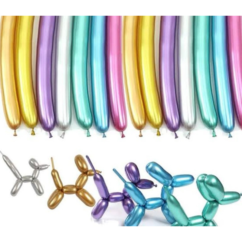 Jual DDBALLOONS BALON LATEX TWIST/ PENTIL / BALON CACING / BALON ...