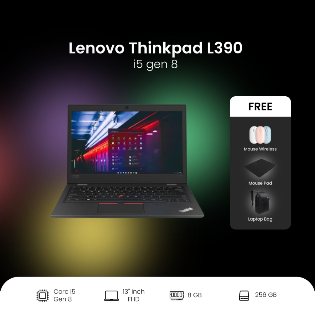 Jual Lenovo Thinkpad L390 Core i5 Gen 8 8365U | Shopee Indonesia