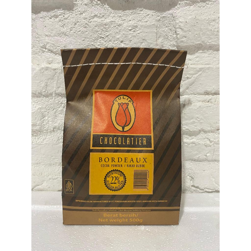Jual TULIP Bordeaux Cocoa Powder 500 Gram - Original 500 Gram | Shopee ...