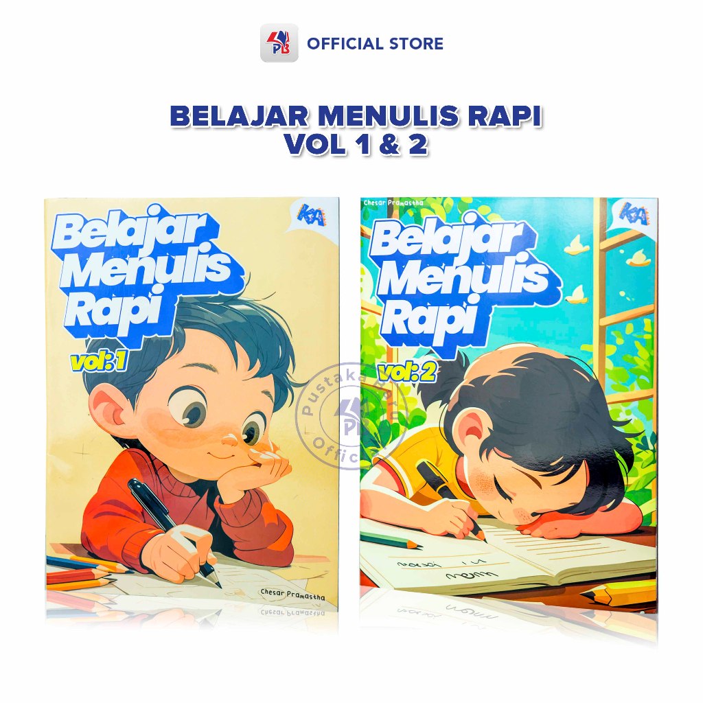 Jual Buku Belajar Menulis Anak / Belajar Menulis Rapi Vol. 1 Dan 2 / CV ...