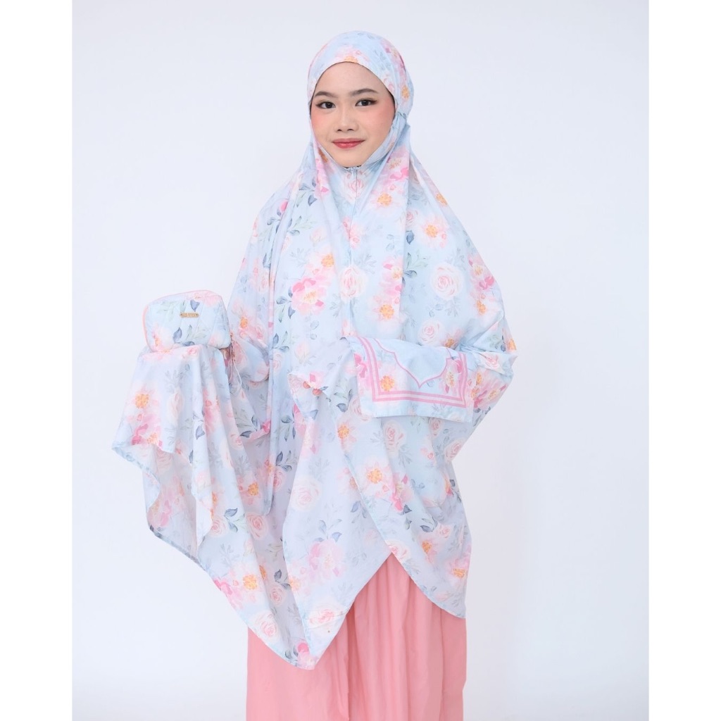 Jual Kisa - Mukena Mini Travel 2 in 1 Digital Printed Eunoia Vol.3 ...