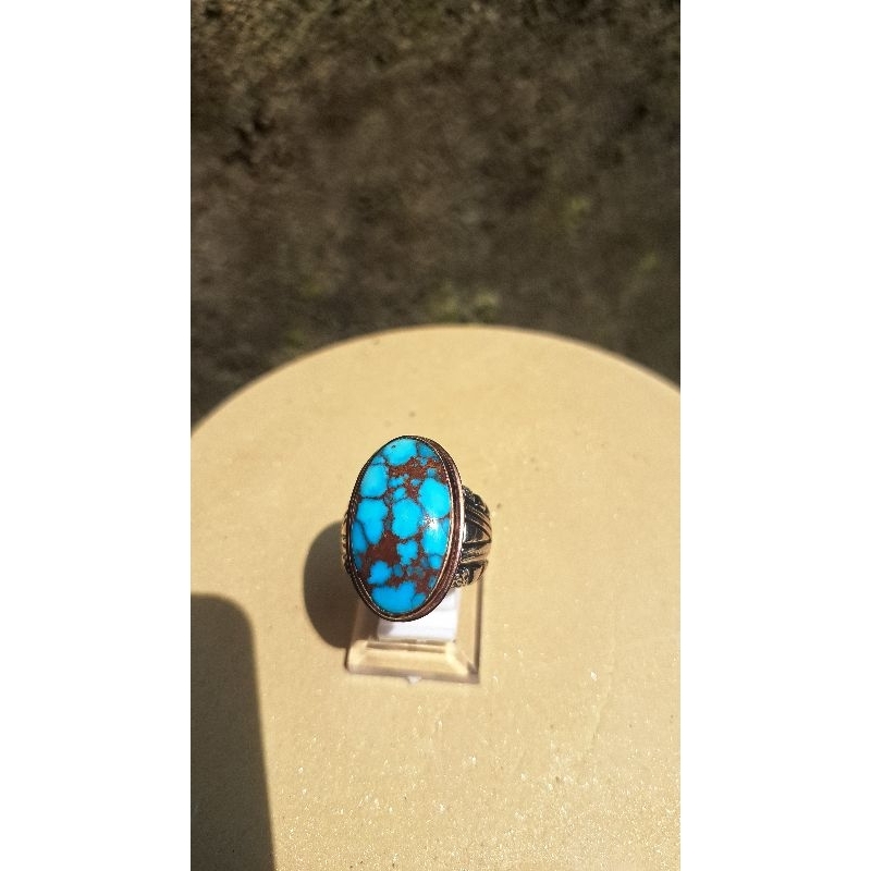 Jual Batu Akik Pirus Mesir Asli ( Blue Fanci ) | Shopee Indonesia