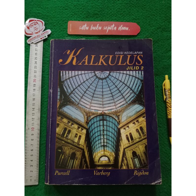 Jual Buku Kalkulus edisi Kedelapan jilid 2 by Purcell Varnerg Rigdon ...