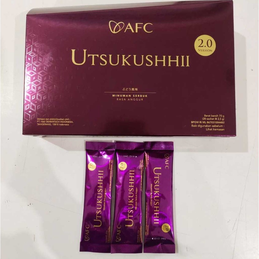 Jual ORIGINAL 1 BOX UTSUKUSHII GOLD AFC ASLI JAPAN 100% | Shopee Indonesia