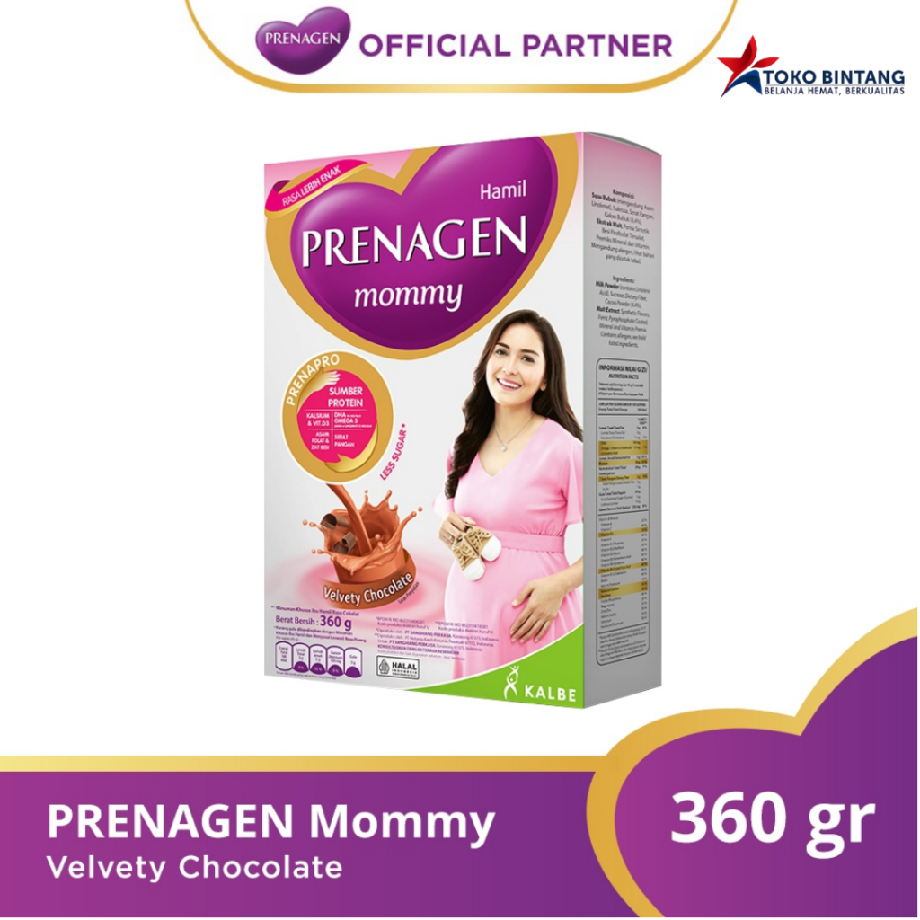 Jual Prenagen Mommy 360 gr - Cokelat/Kacang Hijau/Mocha/Strawberry/Vanila | Shopee Indonesia