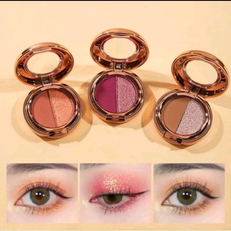 Jual EYESHADOW 2 WARNA KOMBINASI EYESHADOW MEVVA TER THE BEST 5121 ...