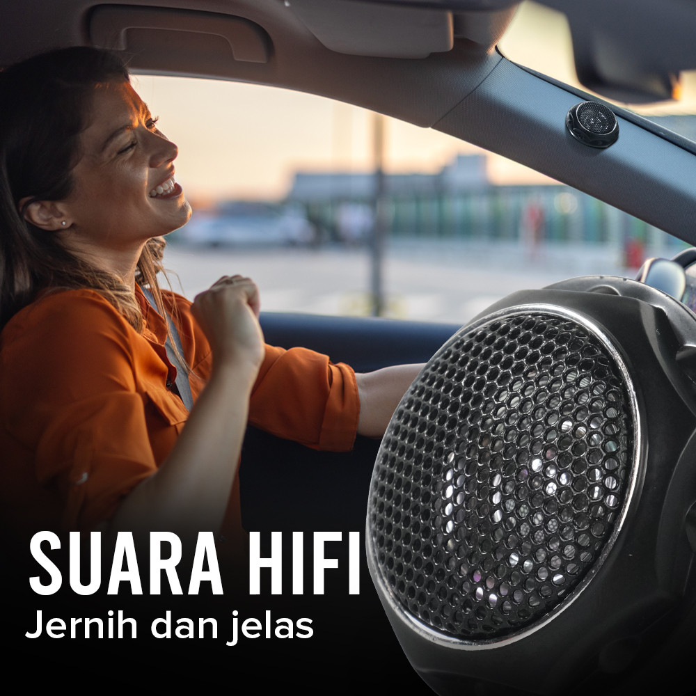 Jual Speaker Mini Loudspeaker Mobil HiFi 140 Watt 2 PCS | Shopee Indonesia