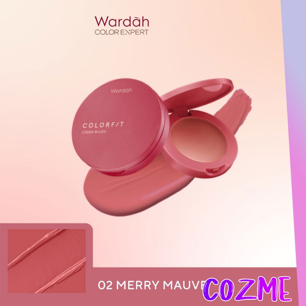 Jual WARDAH COLORFIT Cream Blush Intense Pigmented 3gr | Shopee Indonesia
