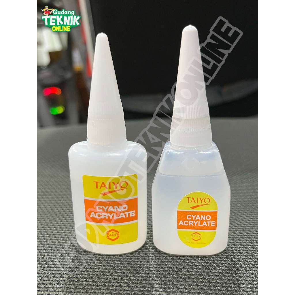 Jual Lem Cair Serbaguna SMALL TAIYO ACRYLATE TCH163 TCH166 Lem Kayu ...