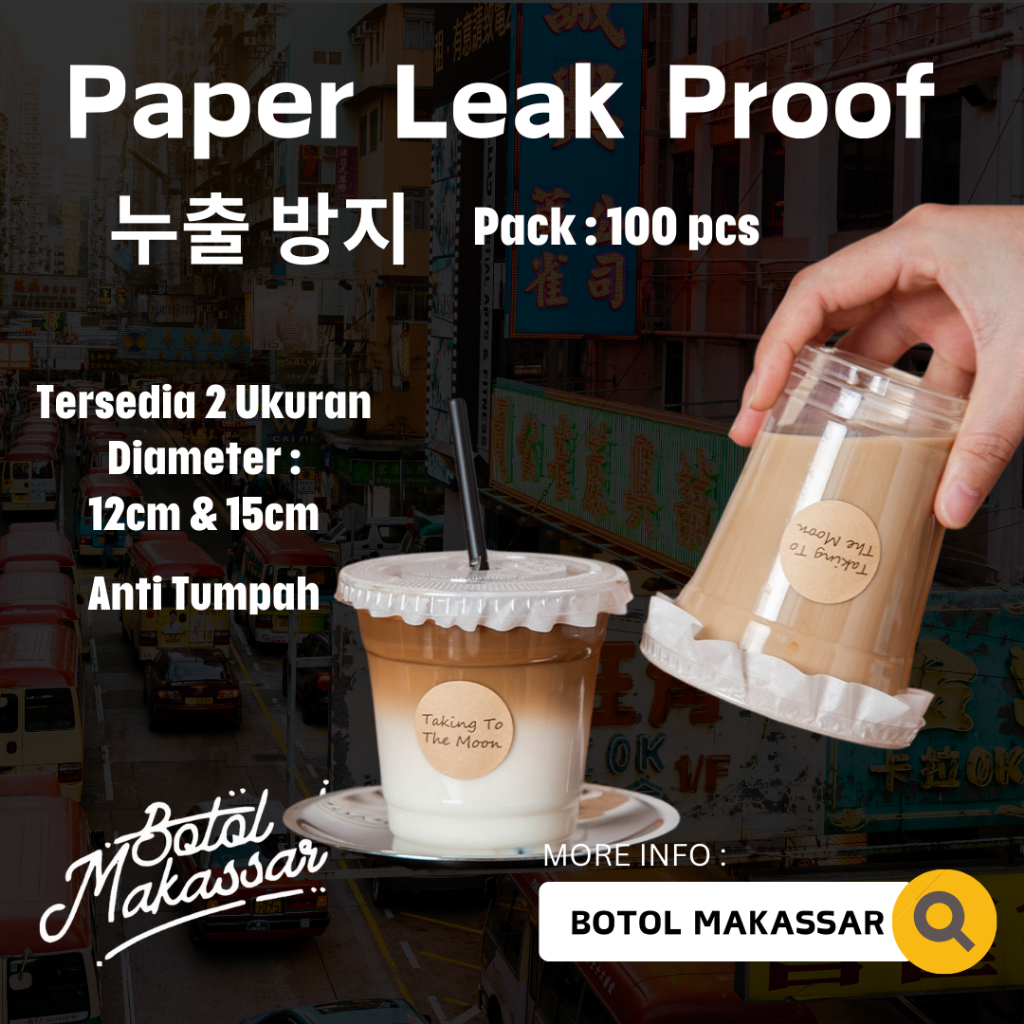 Jual 100 PCS Leak proof Paper / Kertas Tahan Air Anti Bocor Anti Basah ...